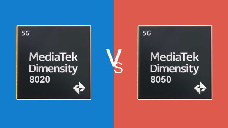 MediaTek Dimensity 8020 vs 8050 Comparison: Which one is better ...